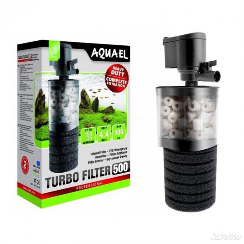 Фильтр для аквариума внутренний aquael turbo-500