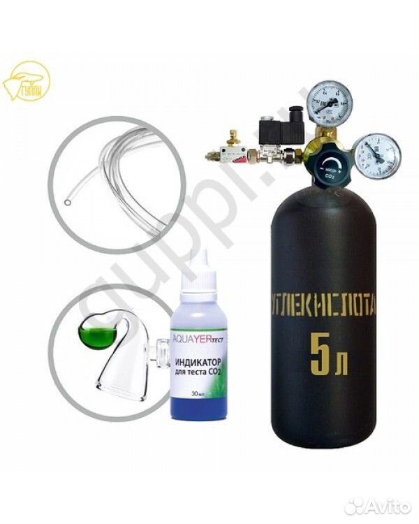 Система со2 для аквариума 5л "standart"