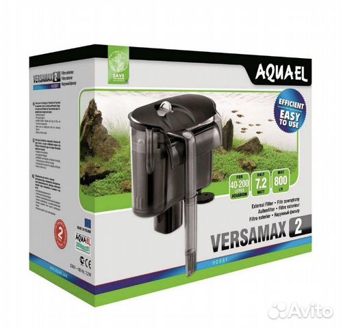 Внешний фильтр aquael versamax 2 для аквариума