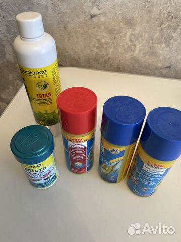 Корм tetra, концентрат, кондиционер, удобрения