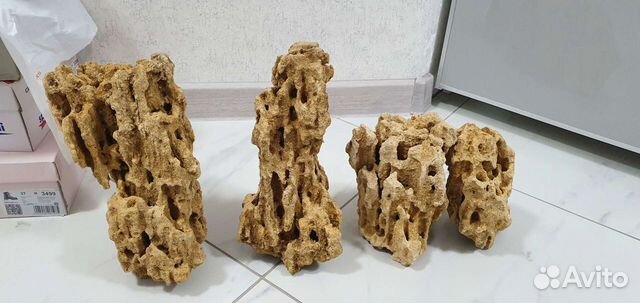 Песчаник, грот, в аквариум