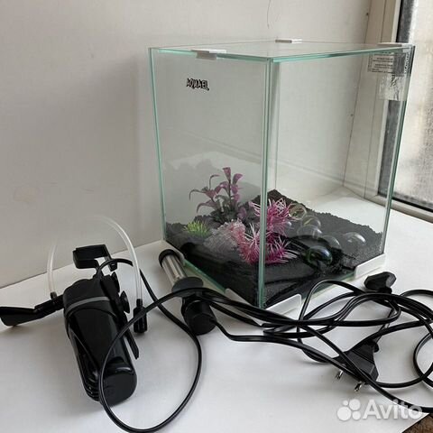 Аквариум куб акваэль 10л, куб аквапанорама 23л