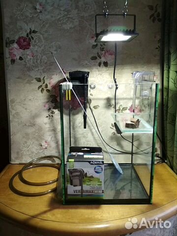 Аквариум куб