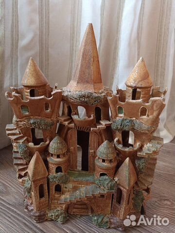 Декорации, украшения для аквариума. Замок
